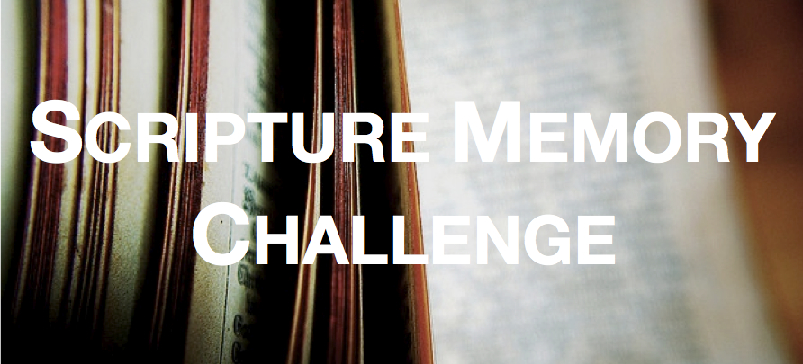 Scripture Memory Challenge – Week 3 – Christianity Matters